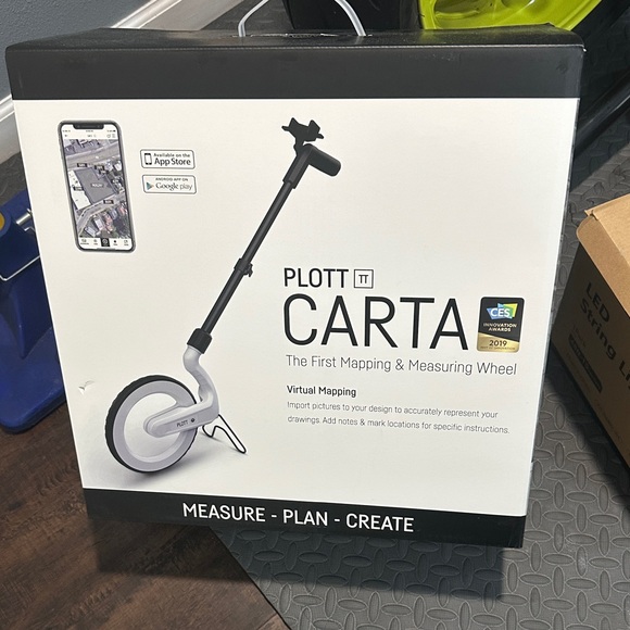 Other | Carta Mapping Measuring Wheel Black And White | Poshmark